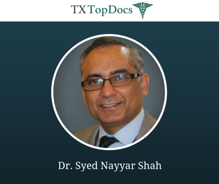 Dr. Syed Nayyar Shah Awarded As 2024 TX Top Doc