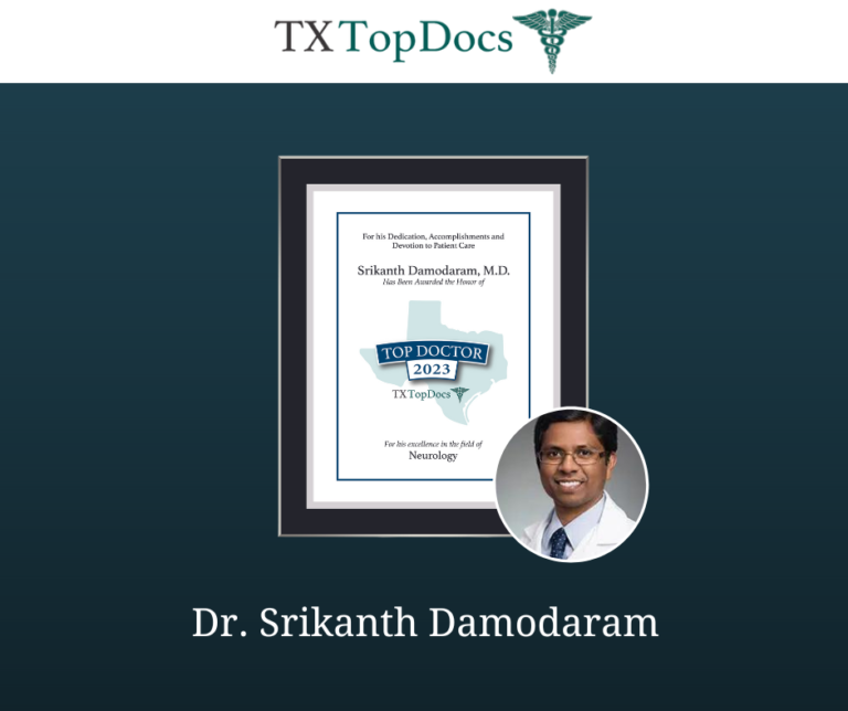 TX Top Docs Proudly Presents Dr. Srikanth Damodaram For 2024